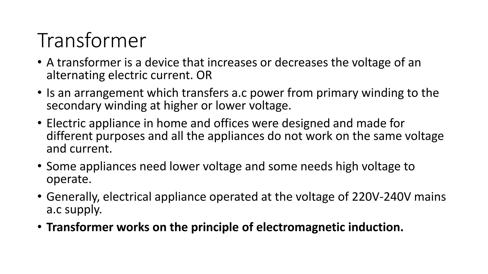 Electromagnetic induction | PPTX