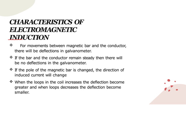 electromagnetic induction class 12th science | PPTX | Physics | Science