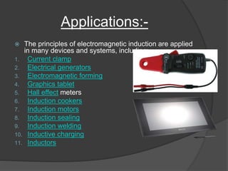 Electromagnetic induction by jeswant gembali | PPTX