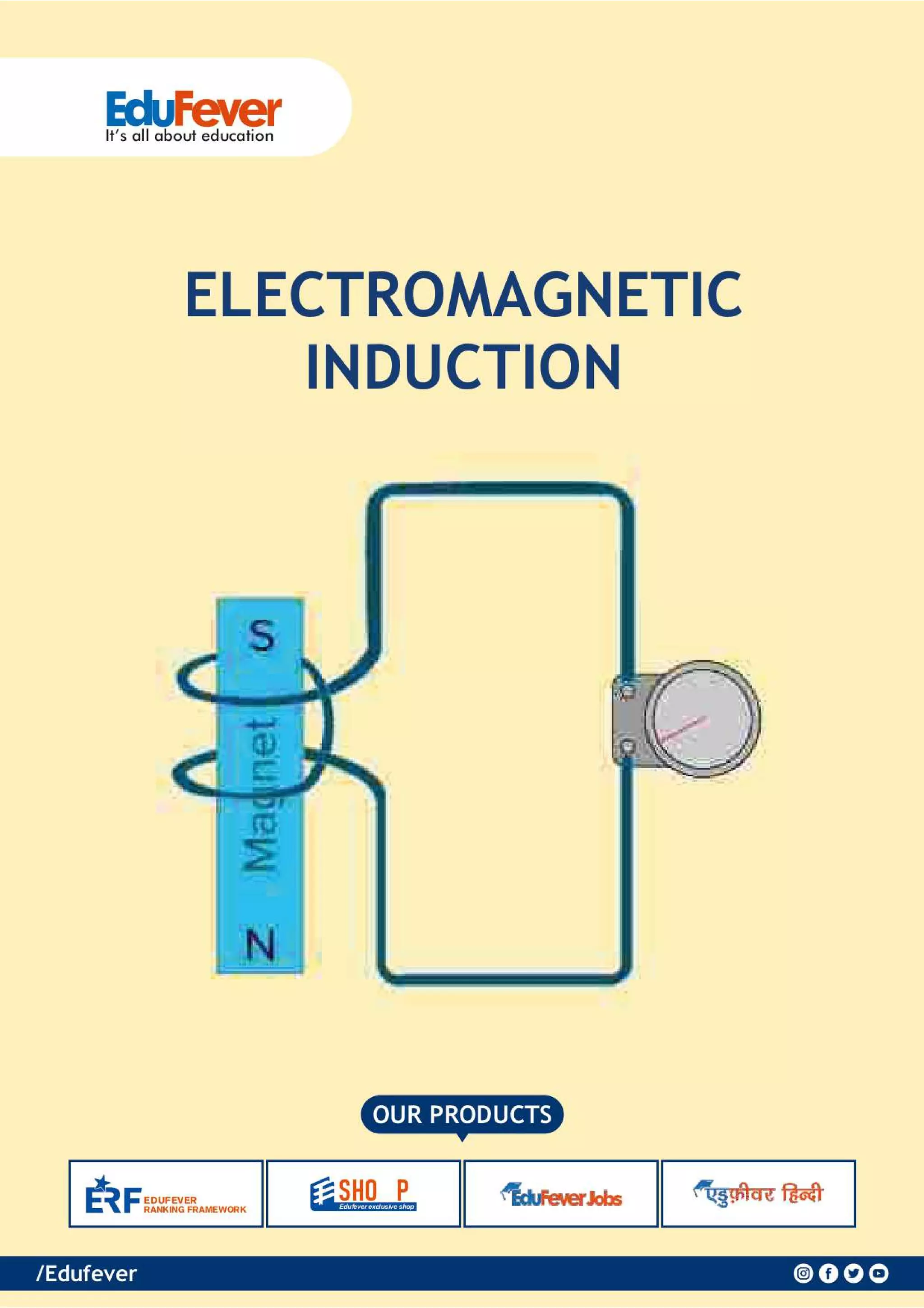 Electromagnetic Induction Physics Revision Notes Pdf