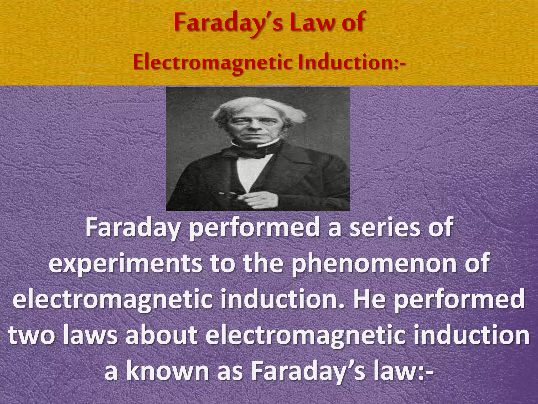 Electromagnetic induction & useful applications | PPTX