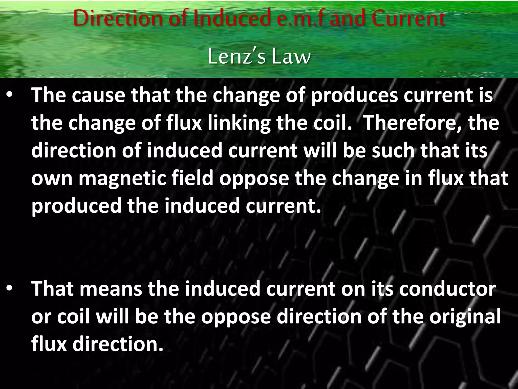 Electromagnetic induction & useful applications | PPTX