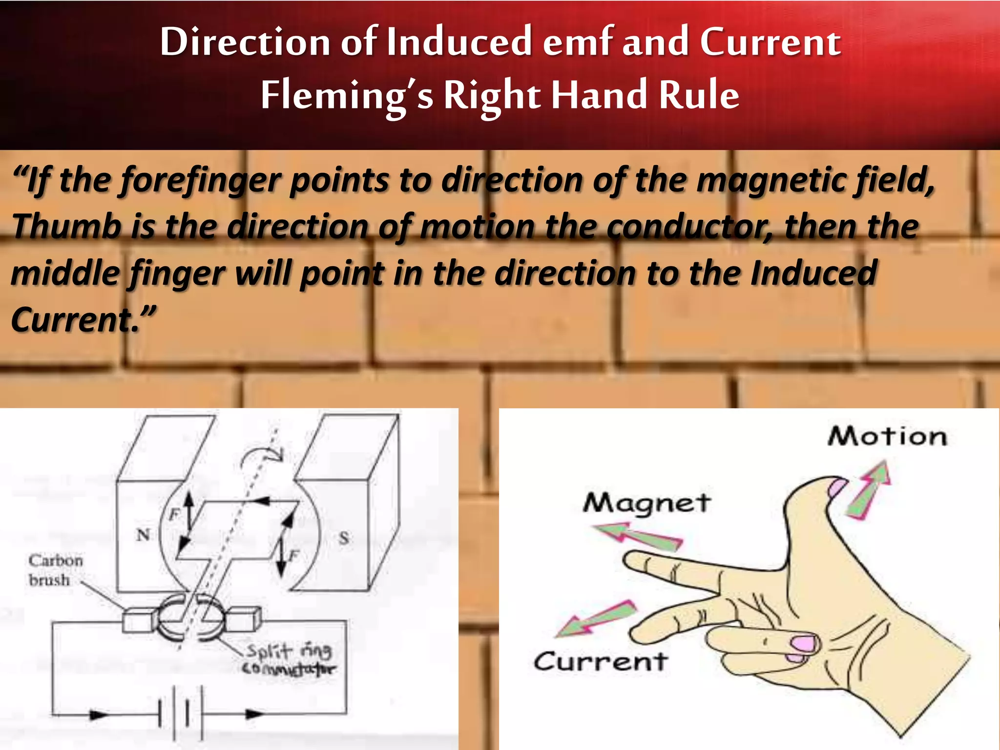 Electromagnetic induction & useful applications | PPTX