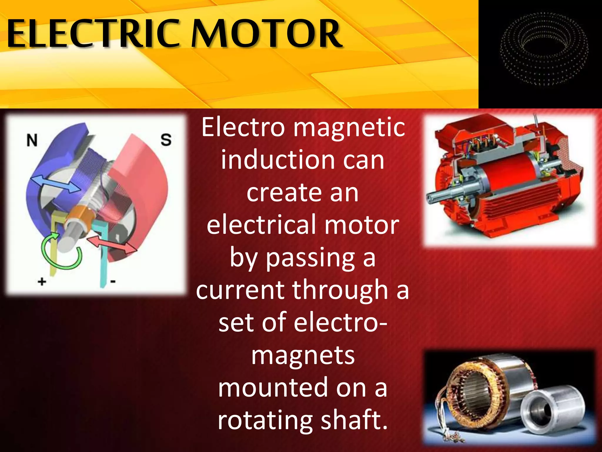 Electromagnetic induction & useful applications | PPTX