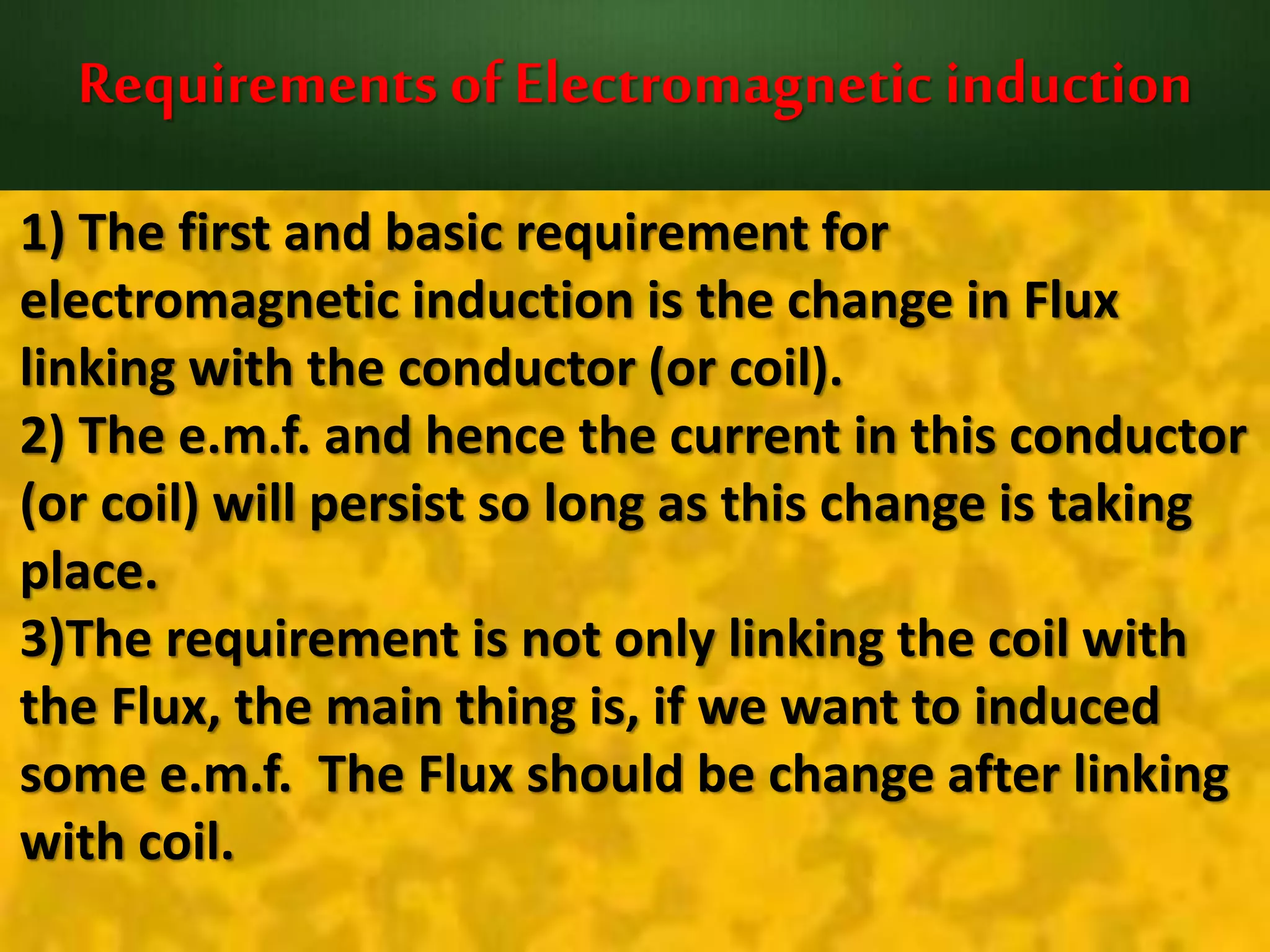 Electromagnetic induction & useful applications | PPTX