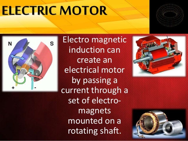 Electromagnetic induction & useful applications