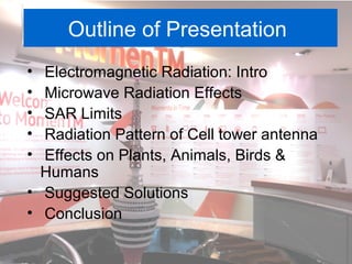 Electromagnetic pollution and its health effects on the organism | PPT