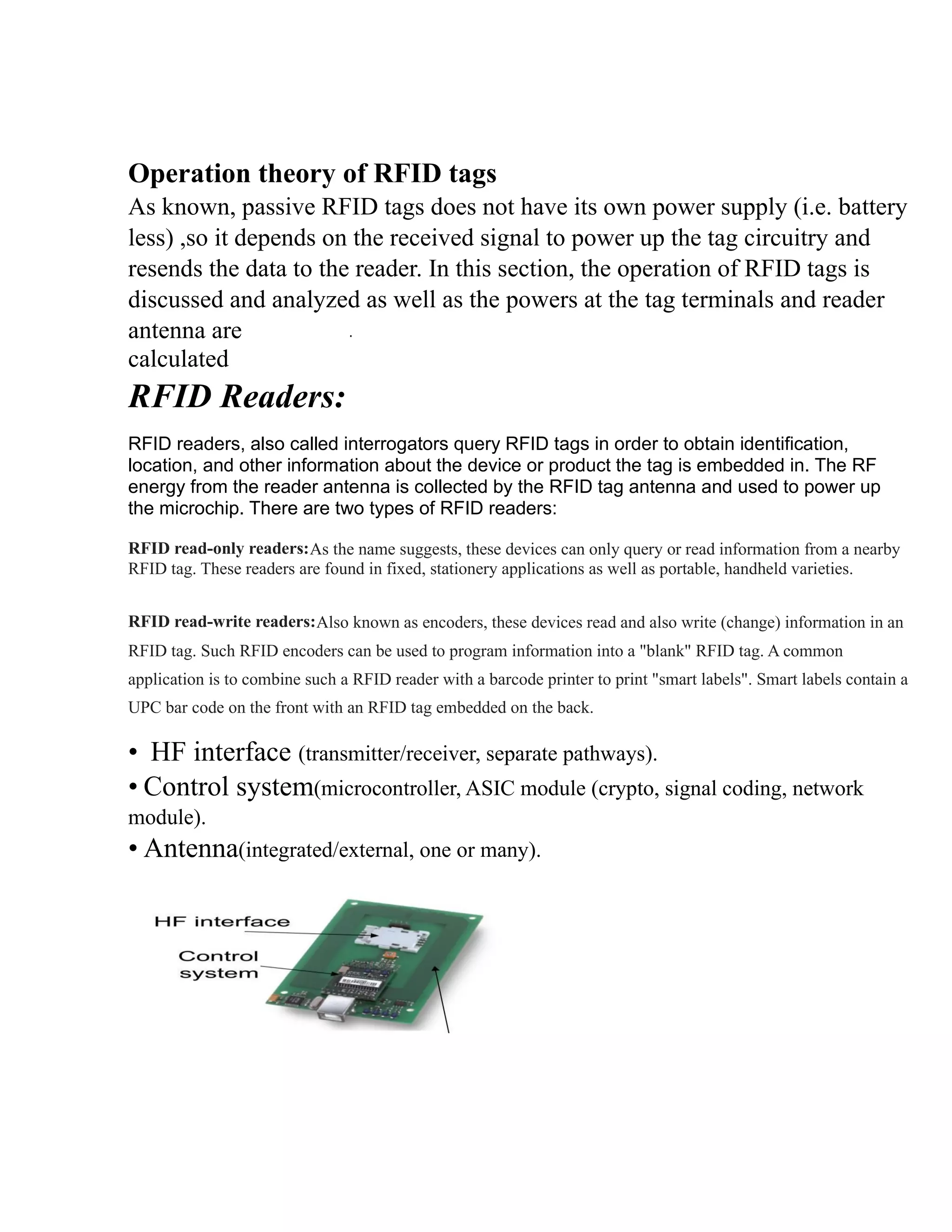 RFID Electromagnetic project (rfid) | PDF
