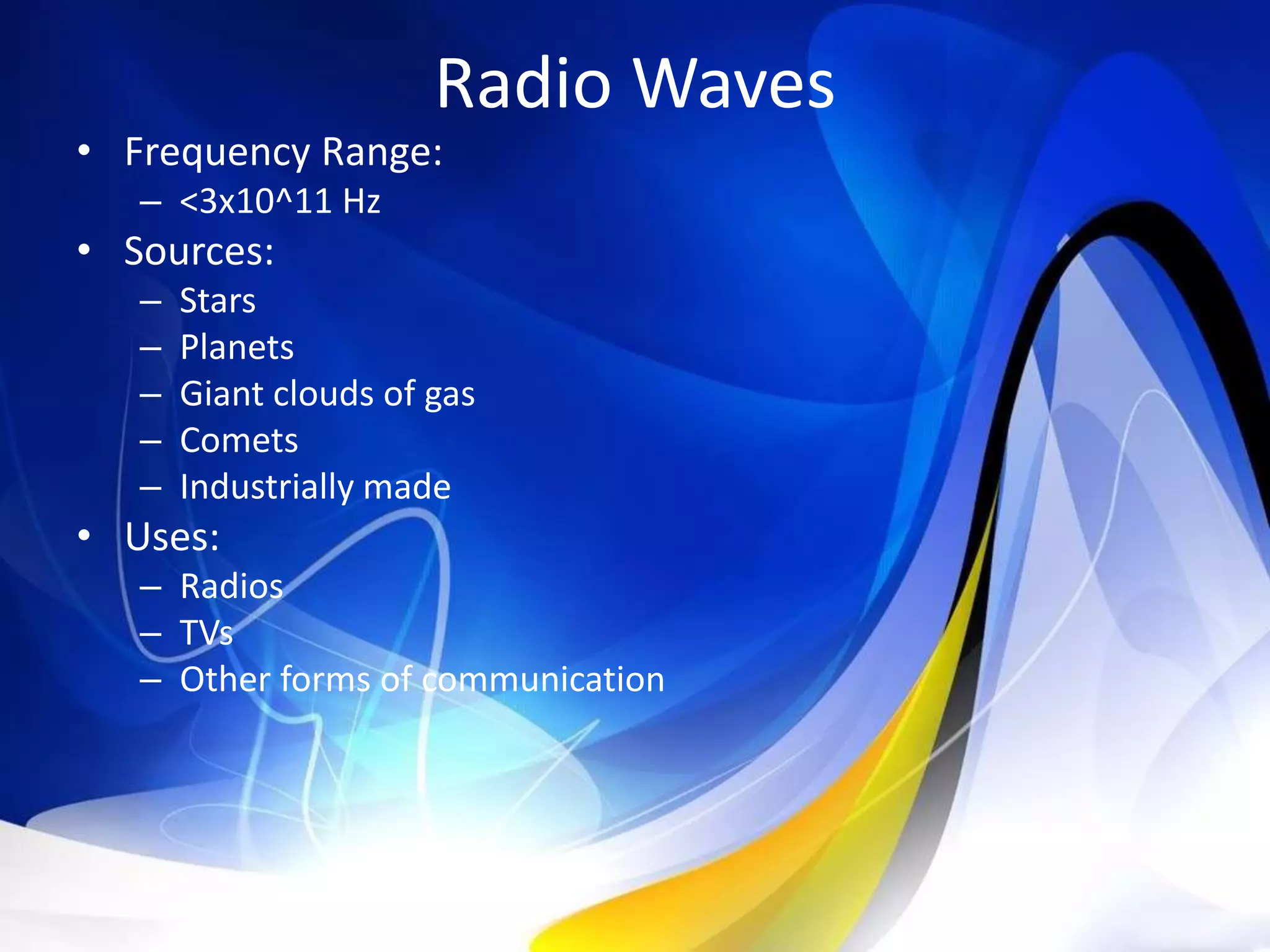 Electromagnetic radiation | PPTX
