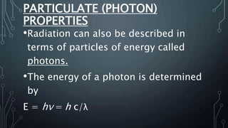 Electromagnetic radiation | PPTX