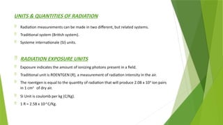 ELECTROMAGNETIC RADIATION & RADIATION QUANTITIES & UNITS.pptx