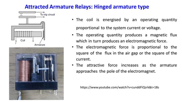 Electromagnetic relays used for power system .pptx | Physics | Science