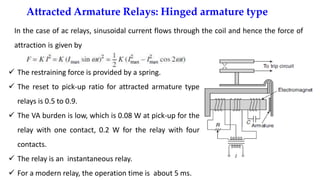 Electromagnetic relays used for power system .pptx