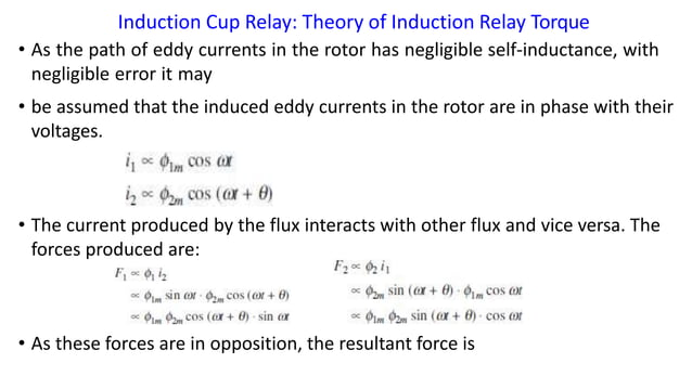Electromagnetic relays used for power system .pptx | Physics | Science