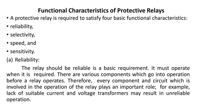 Electromagnetic relays used for power system .pptx | Physics | Science