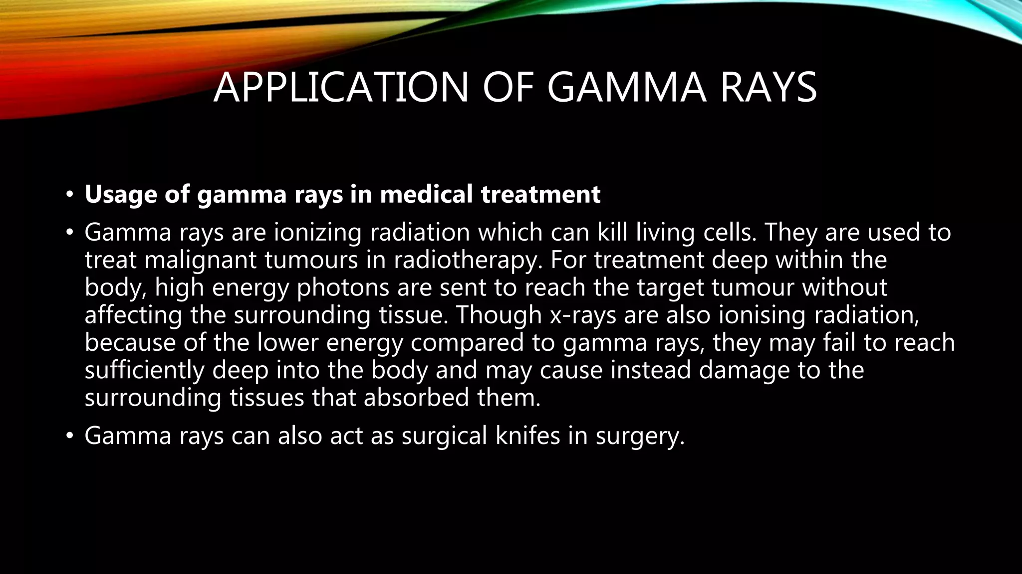 Electro magnetic spectrum | PPTX