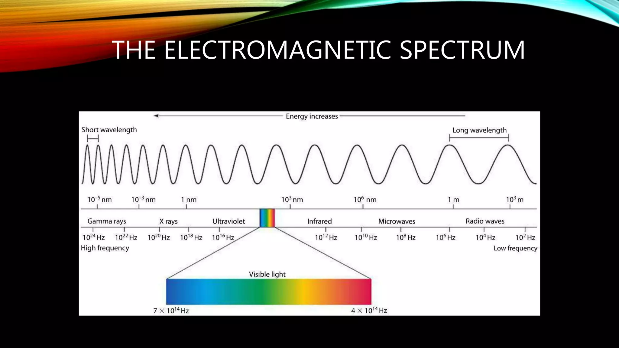 Electro magnetic spectrum | PPTX
