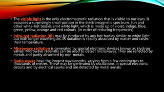 Electro magnetic spectrum | PPTX