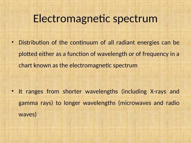 Electromagnetic Spectrum for grade 10 students education.ppt