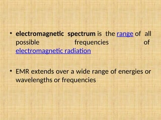 Electromagnetic Spectrum for grade 10 students education.ppt