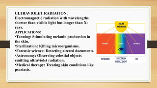 Applications of Electromagnetic spectrum.pptx