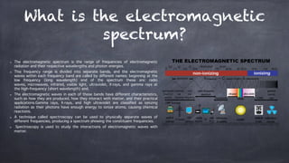 Electromagnetic spectrum di_clementegiorgia | PPT