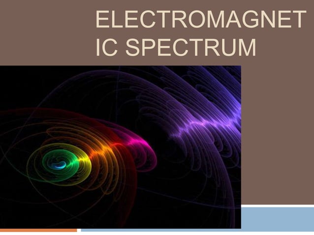 Electromagnetic spectrum e learning | PPT