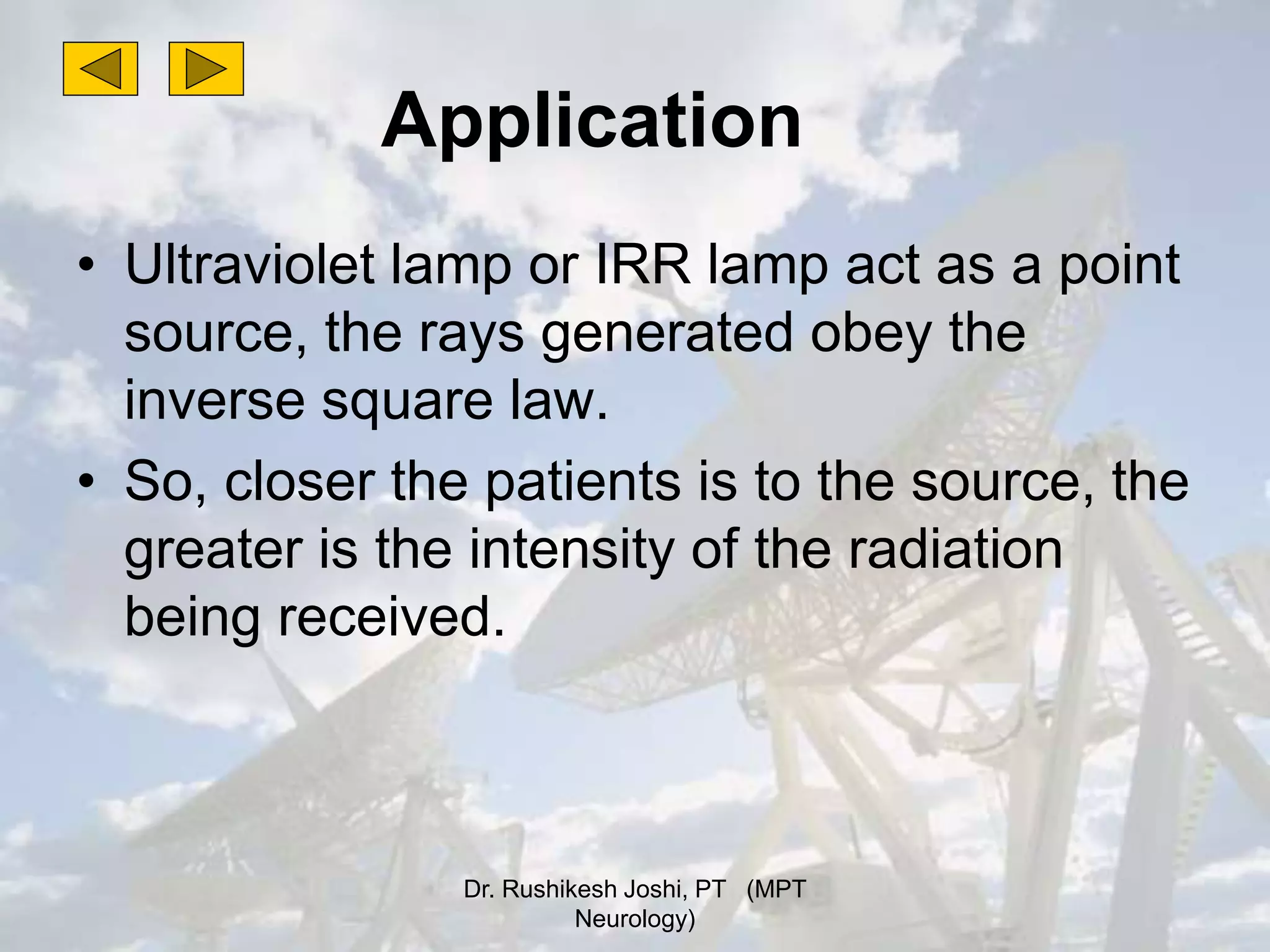 Electromagnetic spectrum & laws of radiation and its application in ...