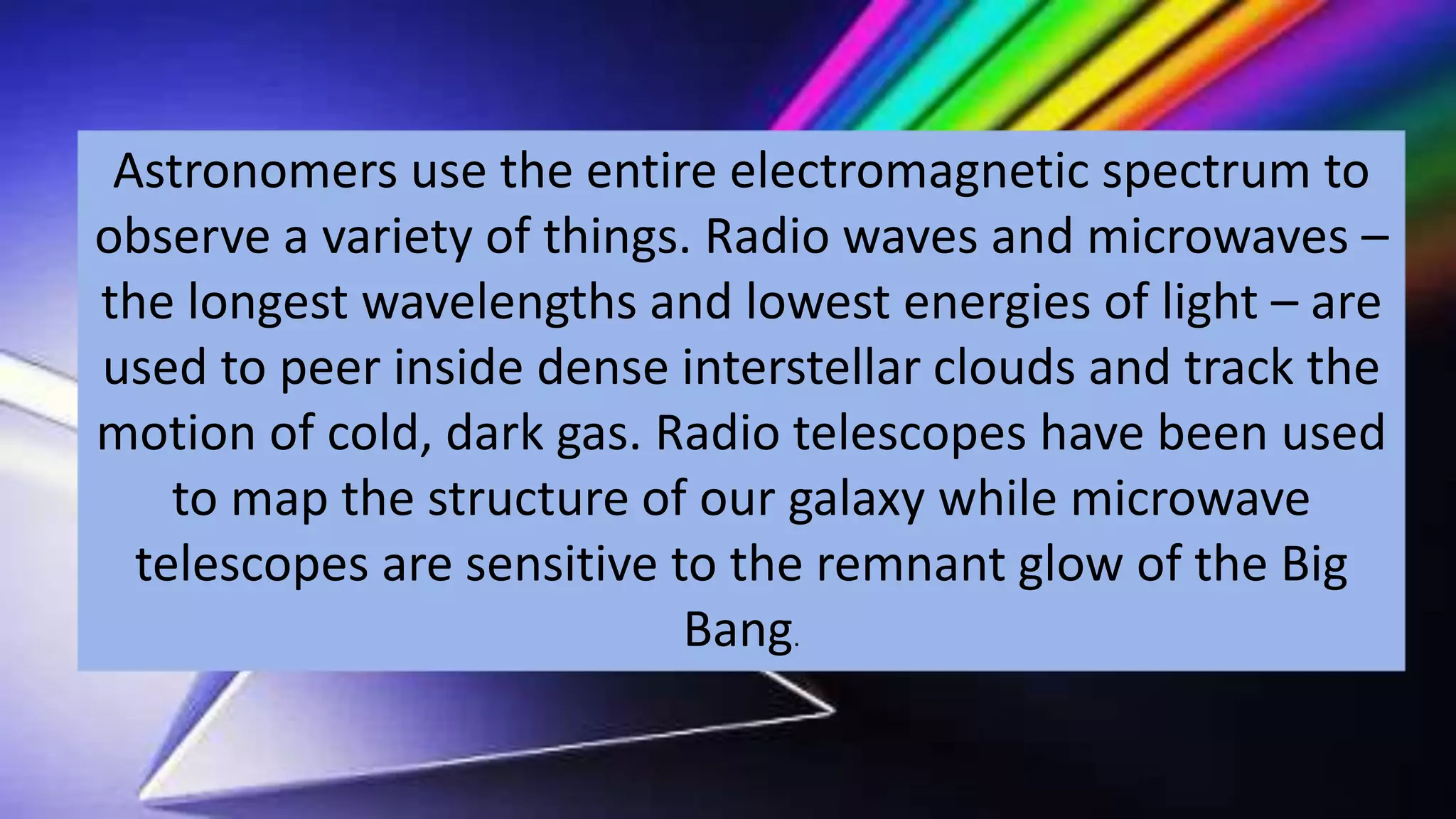 Electromagnetic spectrum, | PPTX