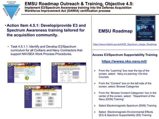 Managing Electromagnetic Spectrum Training | PPT
