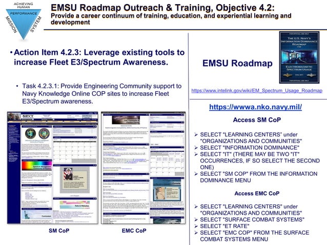 Managing Electromagnetic Spectrum Training | PPT