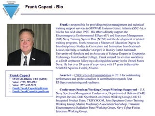 Managing Electromagnetic Spectrum Training | PPT