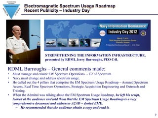 Managing Electromagnetic Spectrum Training | PDF