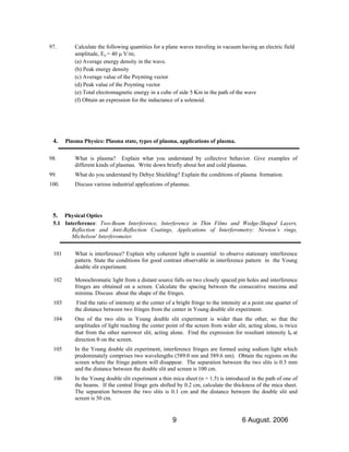 Electromagnetic theory and optics | PDF