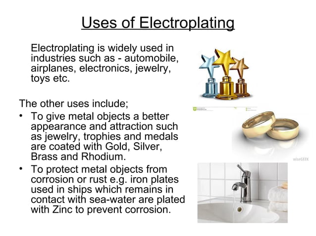 Electric field and Electroplating | PPT
