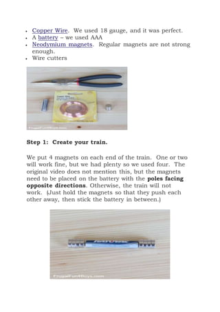 Electromagnetic train | DOCX