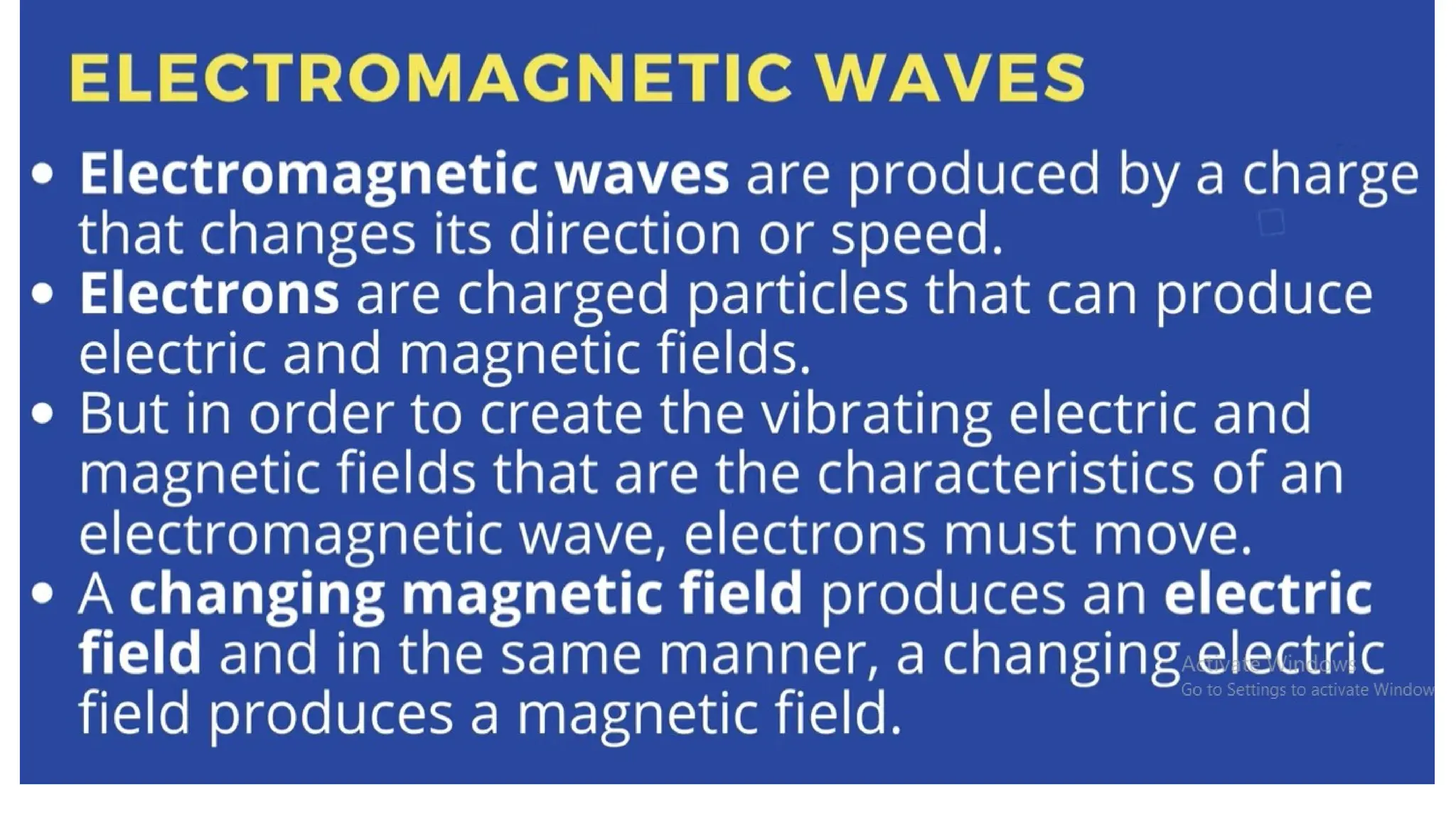 electromagnetic wave pptx.presentation for grade 10 | PPTX