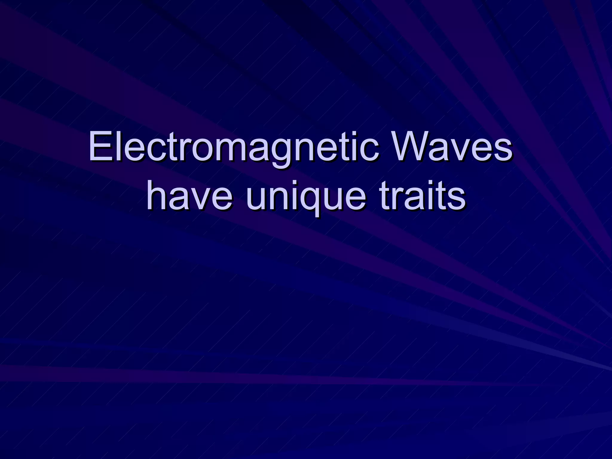 Electromagnetic waves | PPT