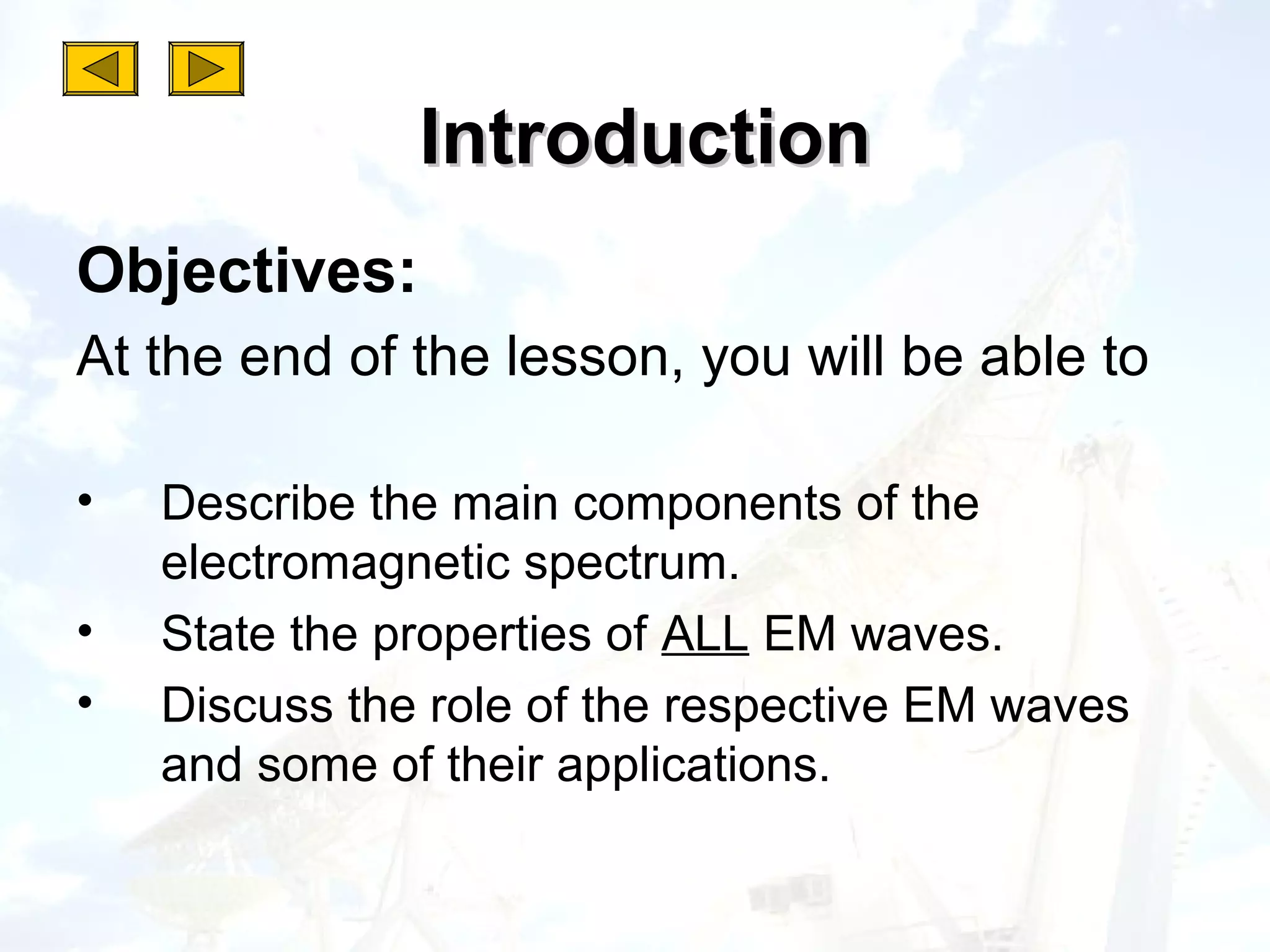 Electromagnetic waves | PPT