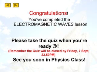 Electromagnetic waves | PPT