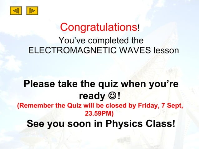 Electromagnetic waves | PPT