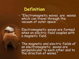 Electromagnetic waves | PPTX | Eye and Vision Conditions | Diseases and ...