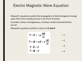 Electro magnetic waves | PDF
