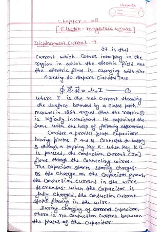 Electro magnetic waves notes class 12.pdf