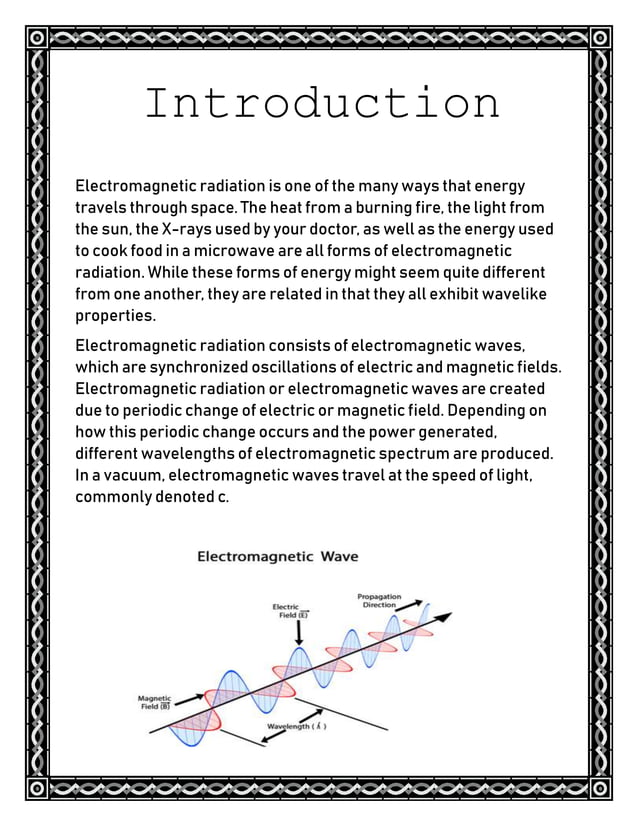 Project physic Electromagnetic Waves.docx | Physics | Science