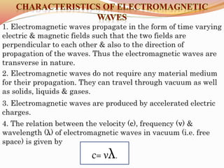 Electromagnetic waves | PPT