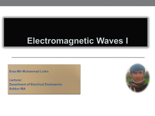 Electromagnetic waves i | PPT