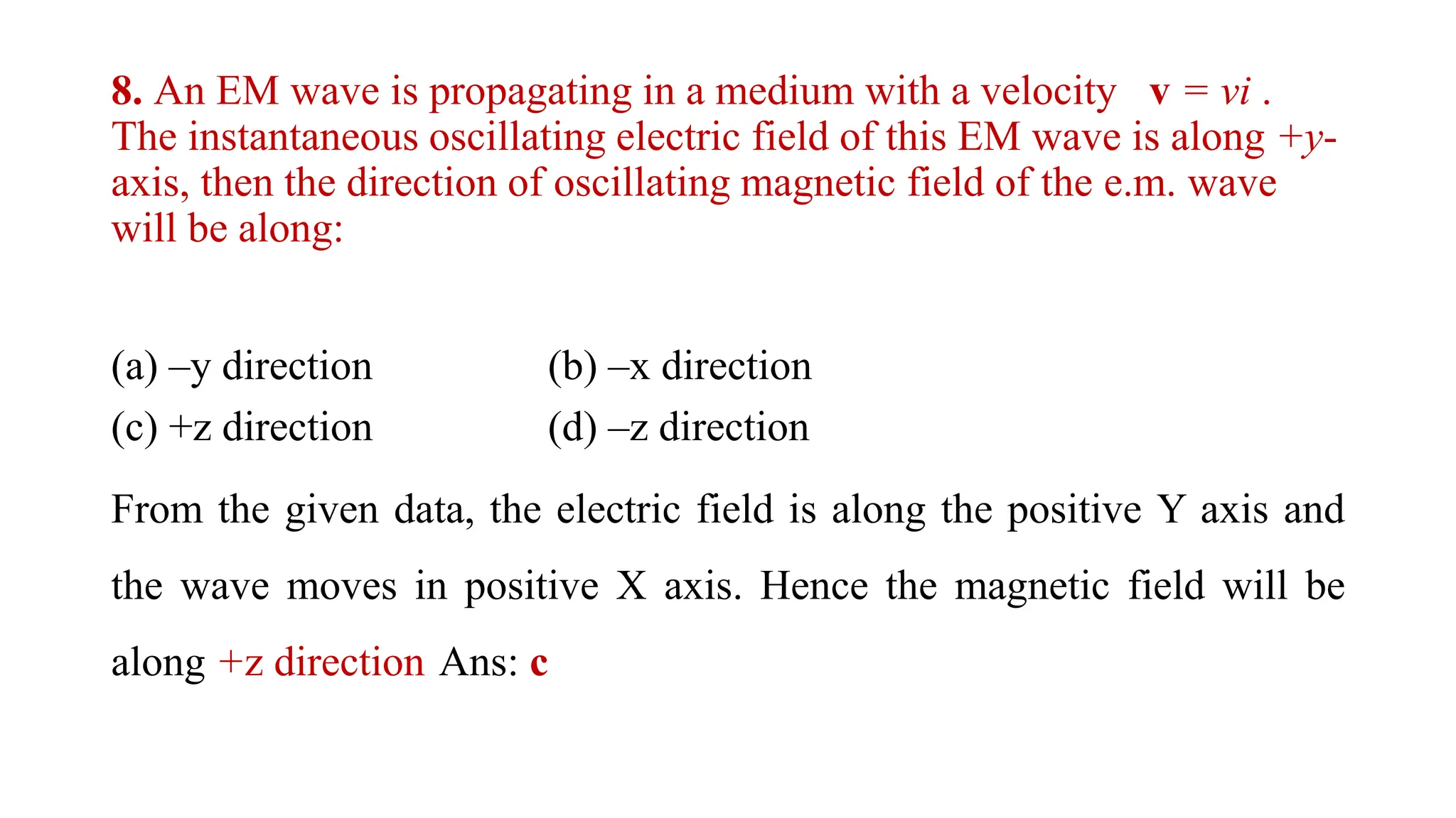 Electromagnetic Waves MCQ Class XII.pptx