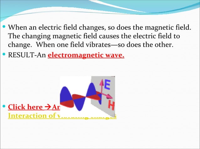 Electromagnetic waves | PPT | Physics | Science