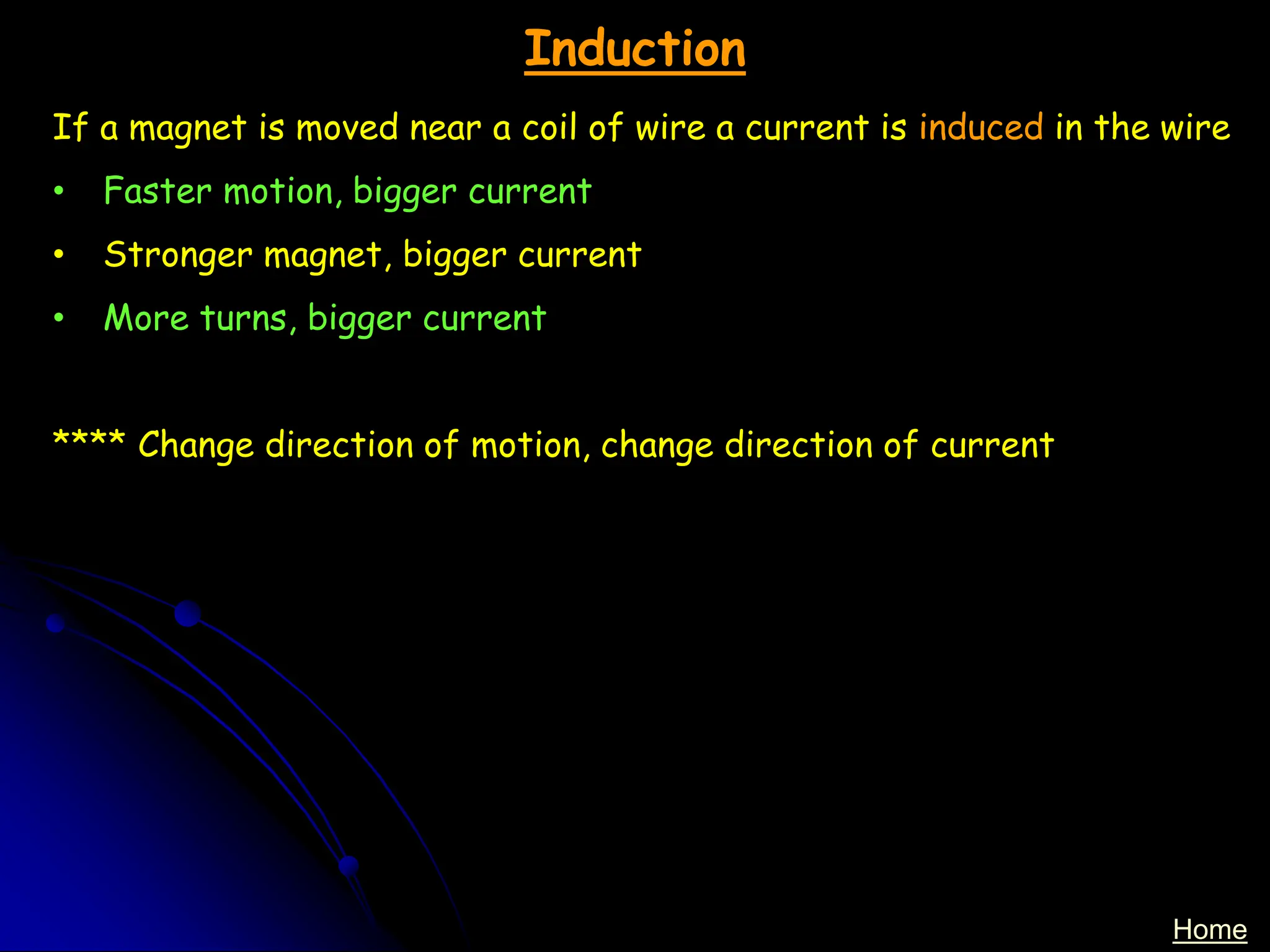 Electromagnetism Principles And Theory With Some Applications Ppt